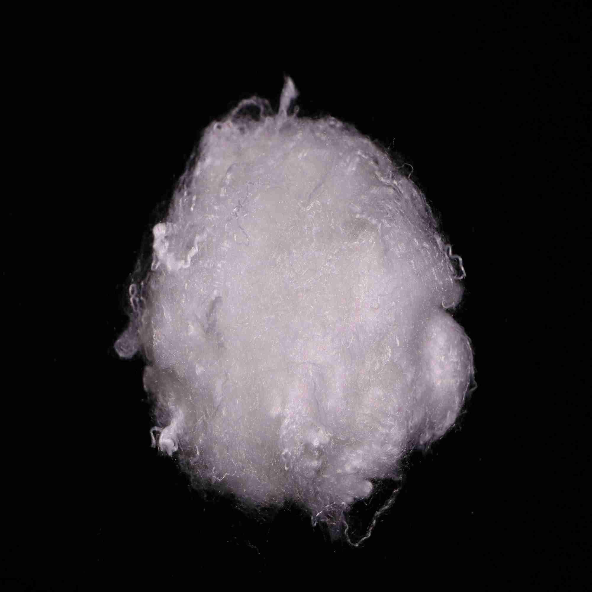 Environment Friendly Polyester Staple Fiber 51mm Recycled PET Polyester ...