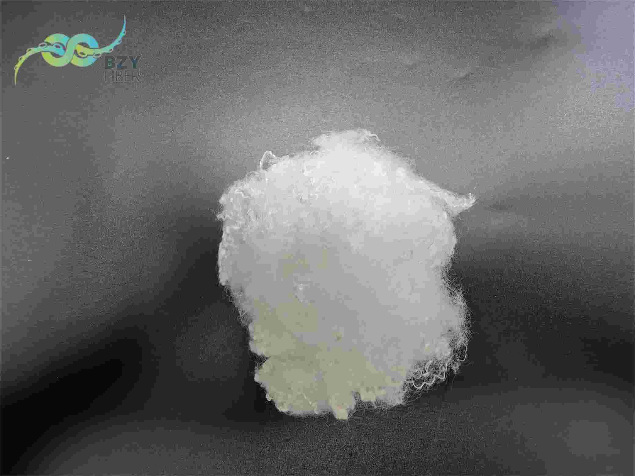 Environment Friendly Polyester Staple Fibre Lightweight 2D PSF For Bedding