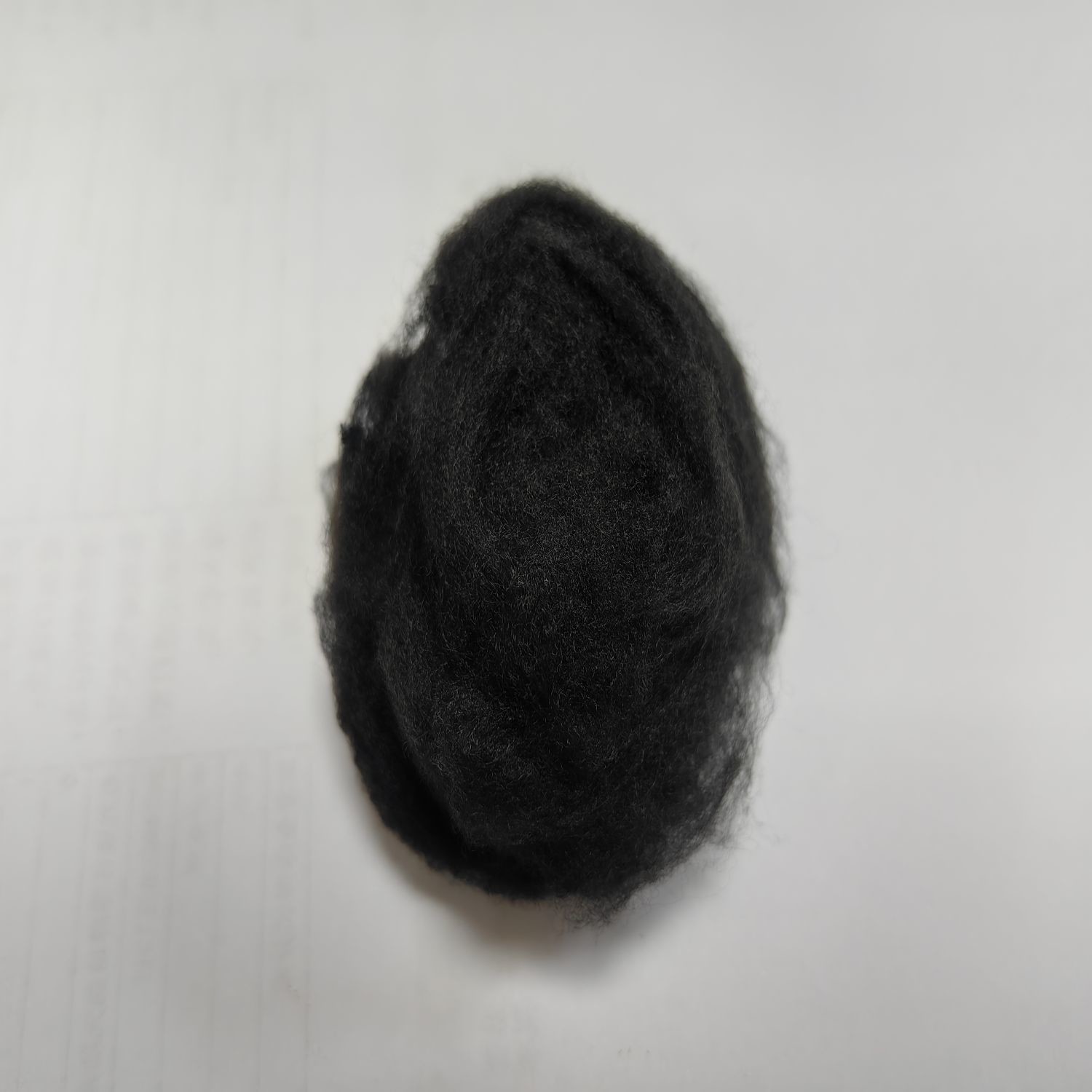 Recycled Polyester Staple Fiber 2.5D 51mm Black Low Moisture