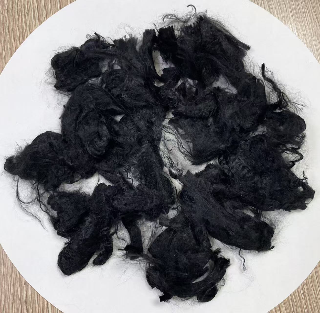 Black Alginate Fiber for Textile Industry - Biodegradable & Eco-Friendly
